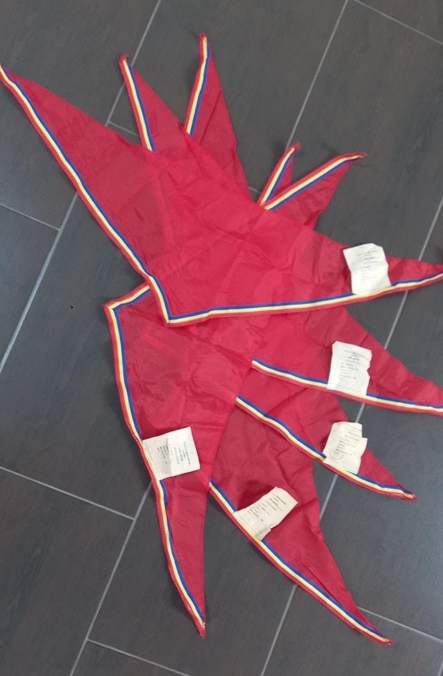 cravata elev pionier originala , cu eticheta, comunism, ceausescu ...