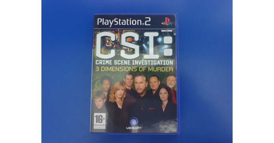 CSI Crime Scene Investigation 3 Dimensions of Murder - joc PS2 ...