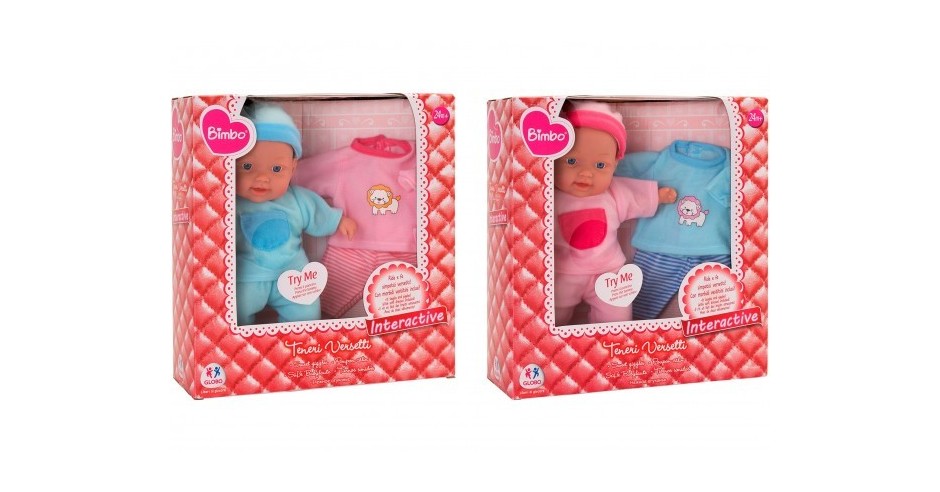 Papusa Bebelus Interactiv Globo Bimbo 37378 Care Plange Si Rade Cu ...