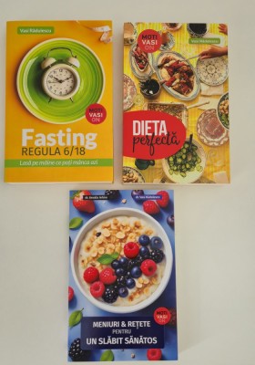 Set carti Dieta Vasi Radulescu Fasting / Dieta perfecta / Amalia Arhire ...