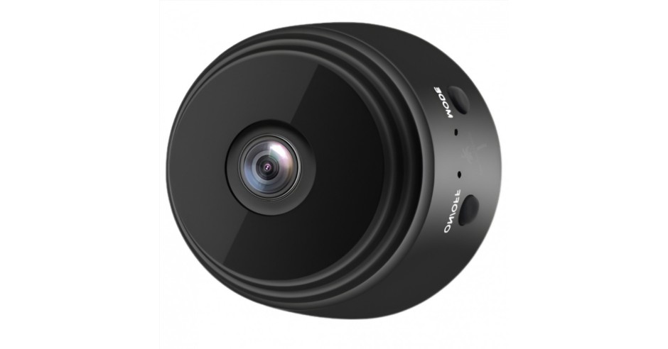 Camera spion compacta cu night vision si suport magnetic, inregistrare ...