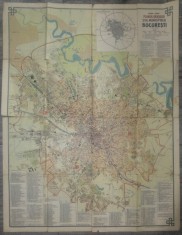 Planul orasului si al municipiului Bucuresti/ Harta editata de Socec ...