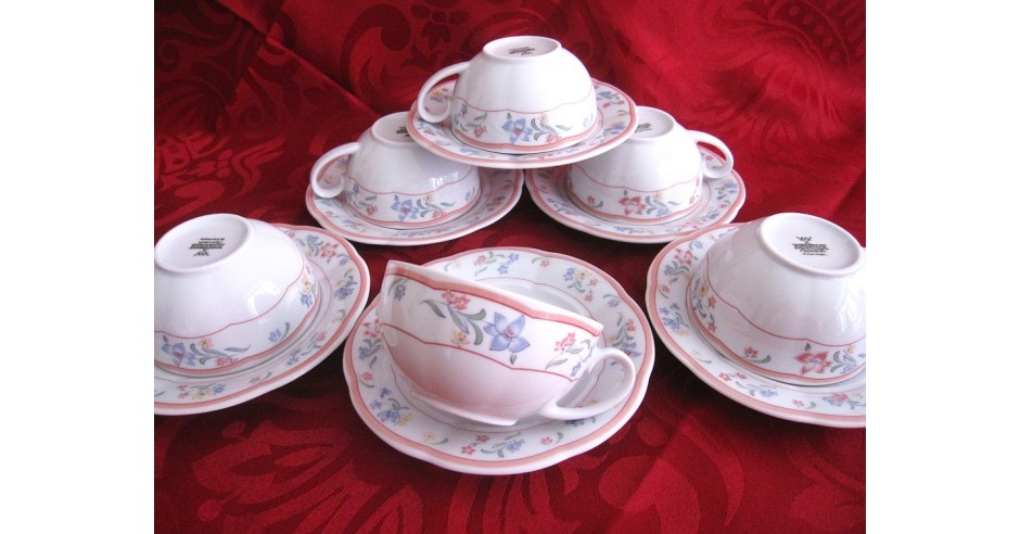 SET PORTELAN MITTERTEICH BAVARIA SET CESTI CAFEA CU FARFURII | Okazii.ro