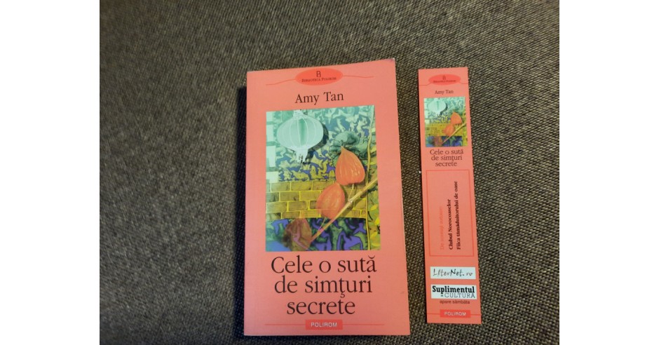 Cele o suta de simturi secrete Amy Tan, Alta editura, Tudor Vianu ...