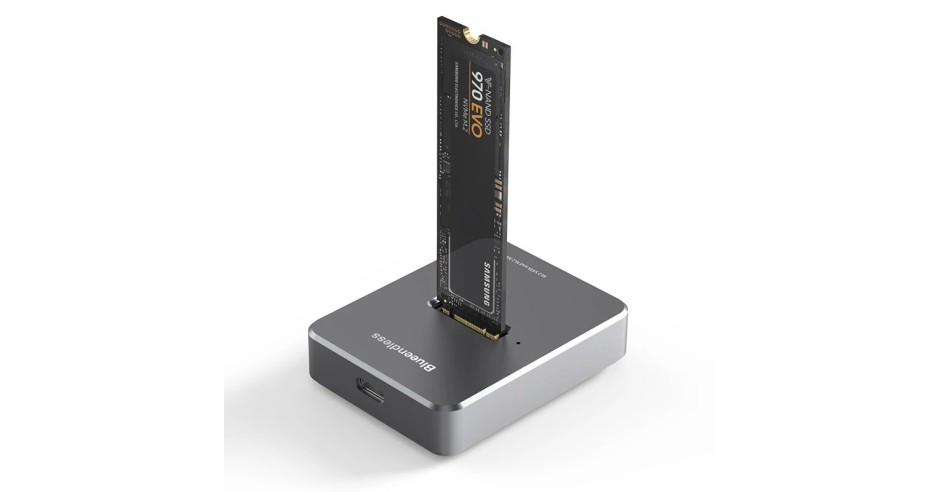 Docking SSD M.2 model SD03 Blueendless SATA/NVMe SSD Dual Protocol Solid State Type-C Mobile ...