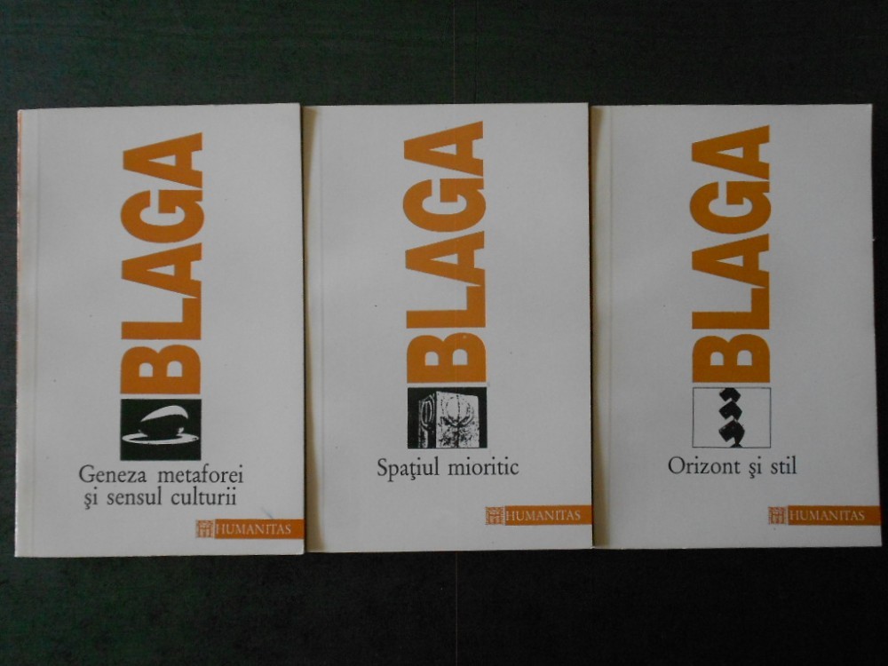 LUCIAN BLAGA - TRILOGIA CULTURII 3 volume | arhiva Okazii.ro