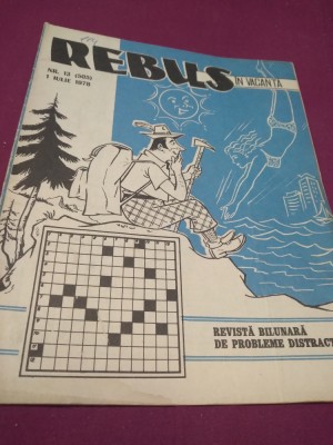 REVISTA REBUS IN VACANTA NR 13 1 IULIE 1978 | Okazii.ro
