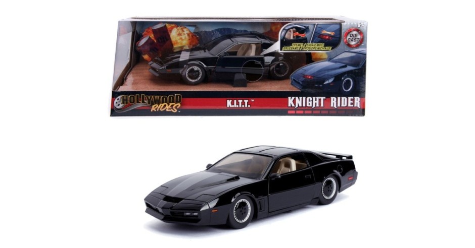JADA HOLLYWOOD RIDES KNIGHT RIDER MASINUTA METALICA KITT SCARA 1 LA 24 ...