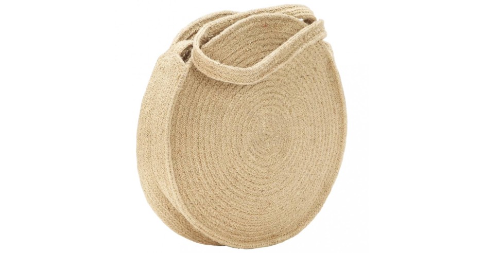 Geanta de umar, naturala ,iuta, lucrata manual | arhiva Okazii.ro