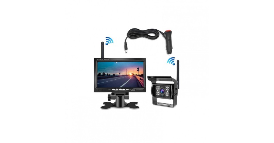 Camera marsarier wireless 12V-24V + monitor 7” | Okazii.ro