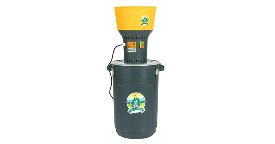 Moara electrica 1300W/19000 rpm cu galeata plastic 60L | arhiva Okazii.ro