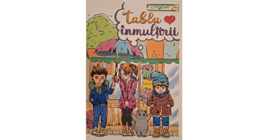 Tabla inmultirii (carte de colorat) | arhiva Okazii.ro