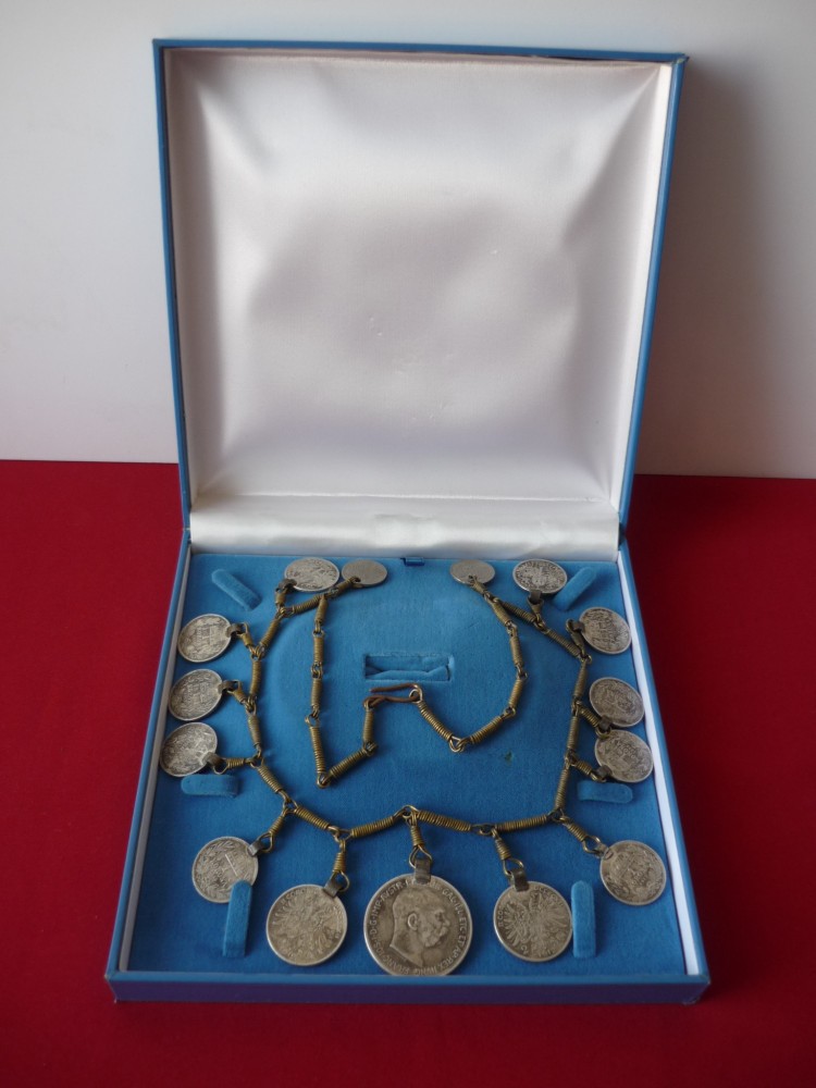 SALBA VECHE DIN MONEDE DE ARGINT | arhiva Okazii.ro