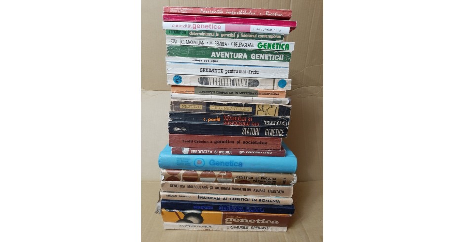 40+ vol. Genetica, Evolutionism, Antropologie (Constantin Maximilian ...