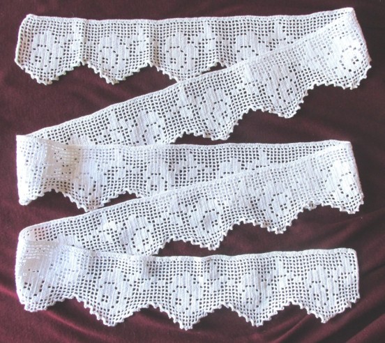 Dantela crosetata manual. Cumpara ieftin, pret bun
