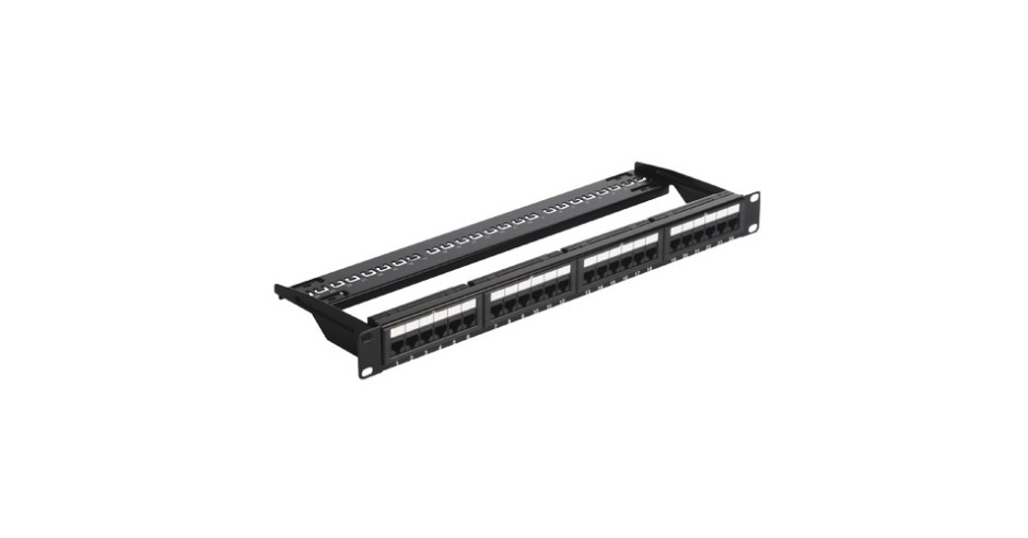 Patch Panel 1U'UTP cat5e'24 porturi RJ45 - ASYTECH Networking ASY-PP ...