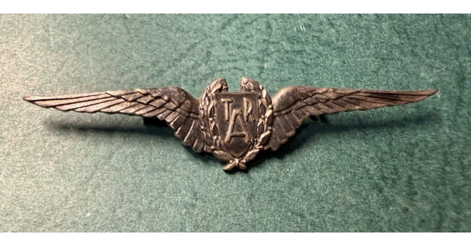 Insigna Aviatie Civila T.A.R. Transporturile Aeriene Romane atelier R ...
