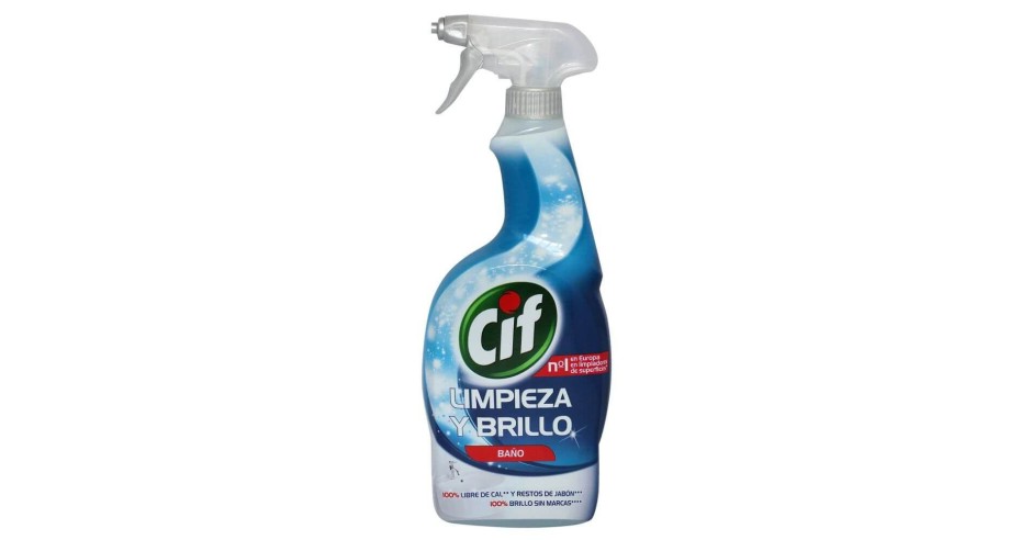 Solutie Spray Baie Cif Limpieza y Brillo Bano, 750 ml, Solutie ...