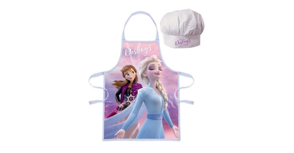 Set sort si boneta de bucatarie pentru copii Frozen | arhiva Okazii.ro