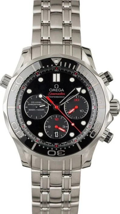 CEAS OMEGA SEAMASTER 300M - Co-axial - Chronograph - Cal. 3330 - 44mm ...