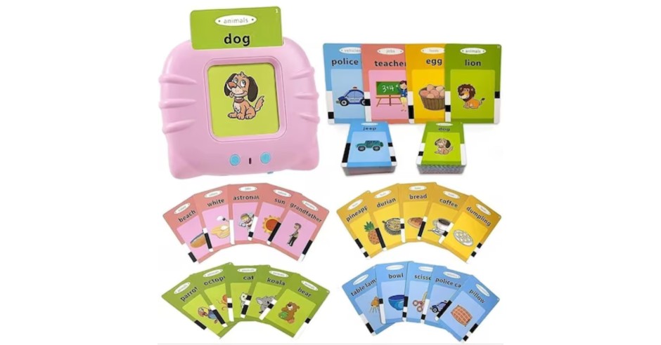 Jucarie educativa pentru invatare engleza cu cititor de carduri, numere ...