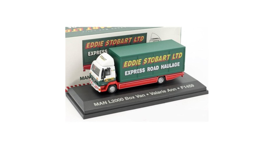 MAN L2000 STOBART, MACHETA CAMION SCARA 1/76 ATLAS | arhiva Okazii.ro