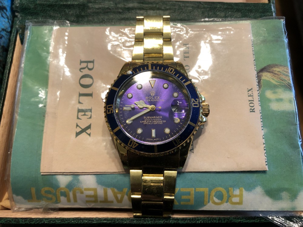 Ceas Rolex Oyster Perpetual submarirer(replica),cuart,cu certificat si ...