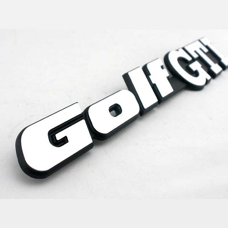 Logo emblema spate GTI Volkswagen VW Golf 2 MK2 NOU | arhiva Okazii.ro