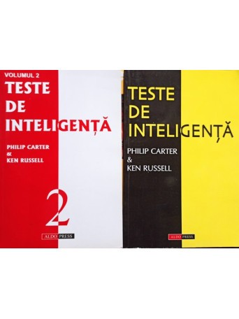 Teste de inteligenta, 2 vol. | Okazii.ro