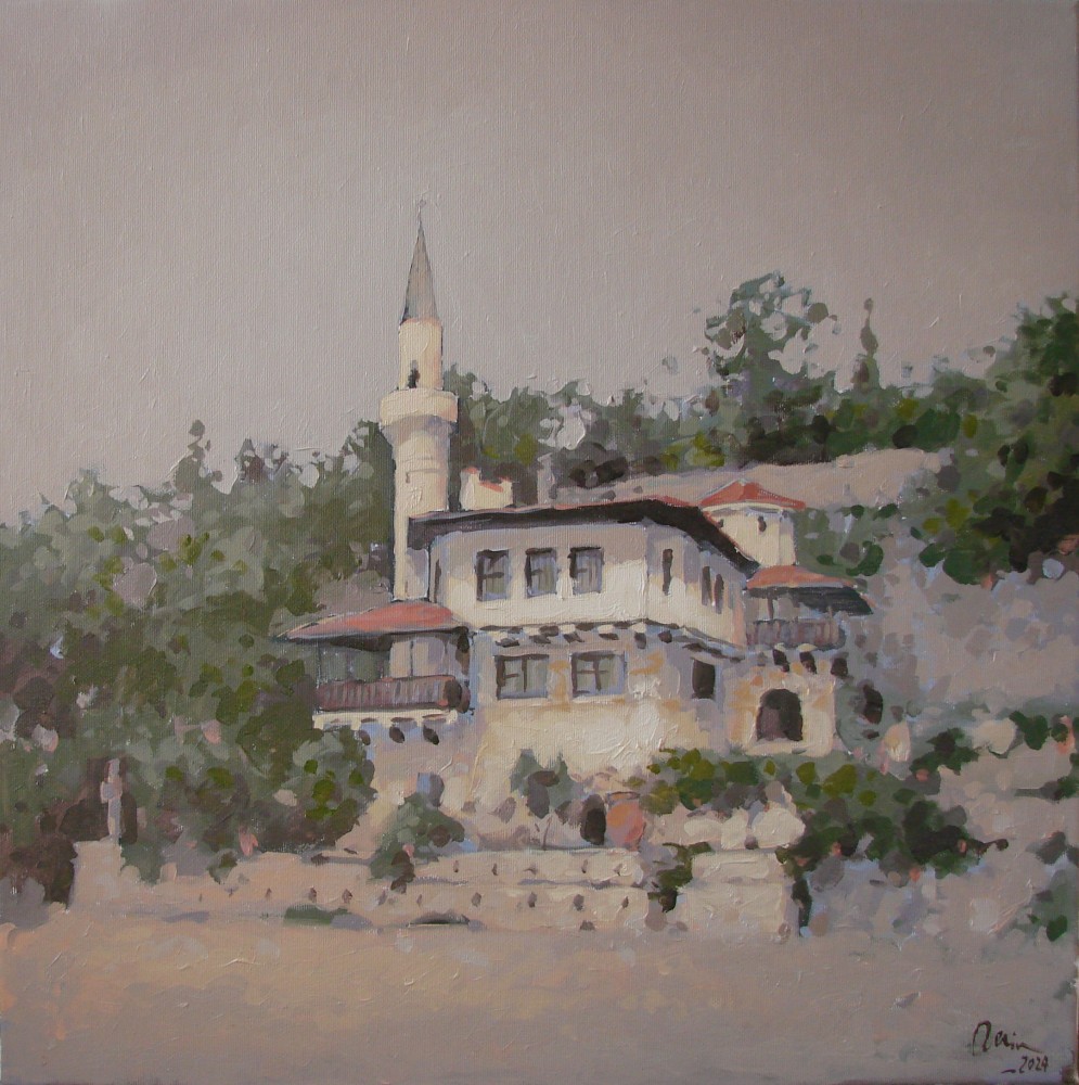 Vand pictura ,Castelul Reginei Maria, Balcic, Peisaje, Ulei ...