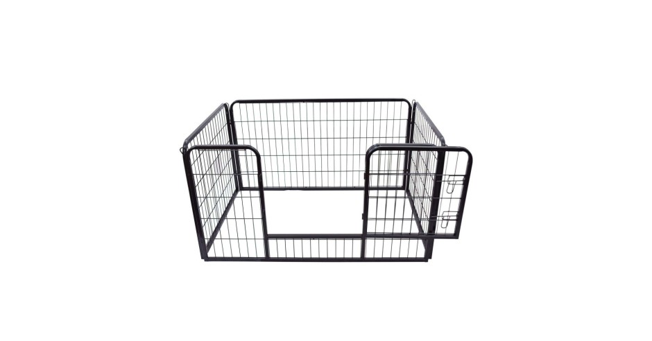 Tarc pentru animale cu 4 elemente, 80 x 70 cm/element | arhiva Okazii.ro