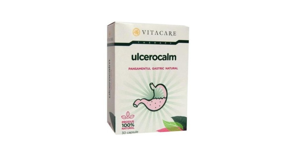 Ulcerocalm - Supliment Alimentar Natural pentru Ulcer Gastric ?i ...