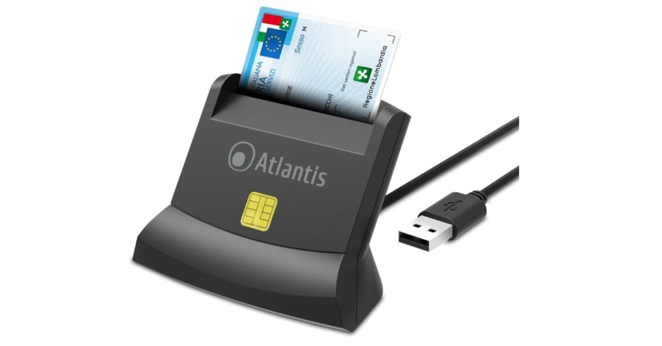 Cititor Carduri Inteligente USB Atlantis P005: Sanatate, CNAS ...