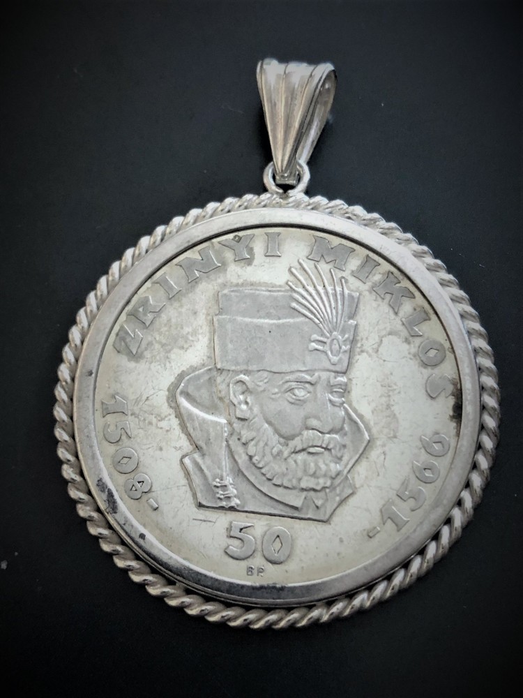 MEDALION ARGINT PT SALBA - MONEDA UNGARIA | arhiva Okazii.ro