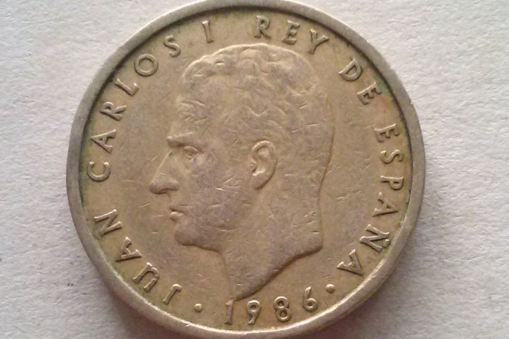 MONEDA 100 PESETAS 1986-SPANIA | arhiva Okazii.ro