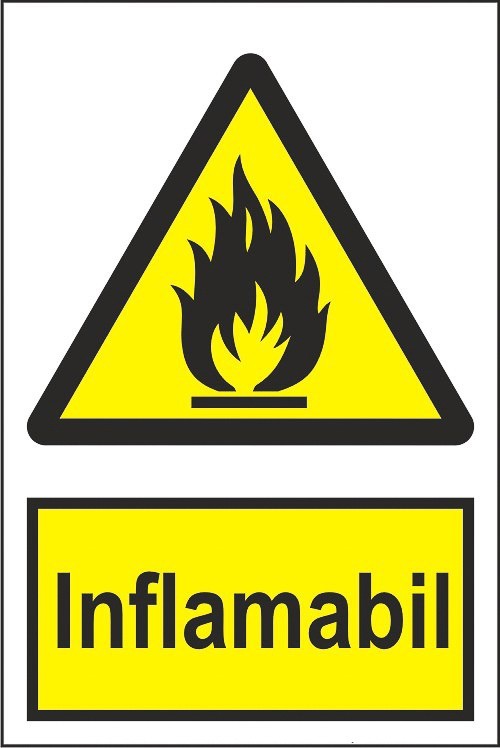 Indicator cu Semnul Inflamabil Best View | arhiva Okazii.ro