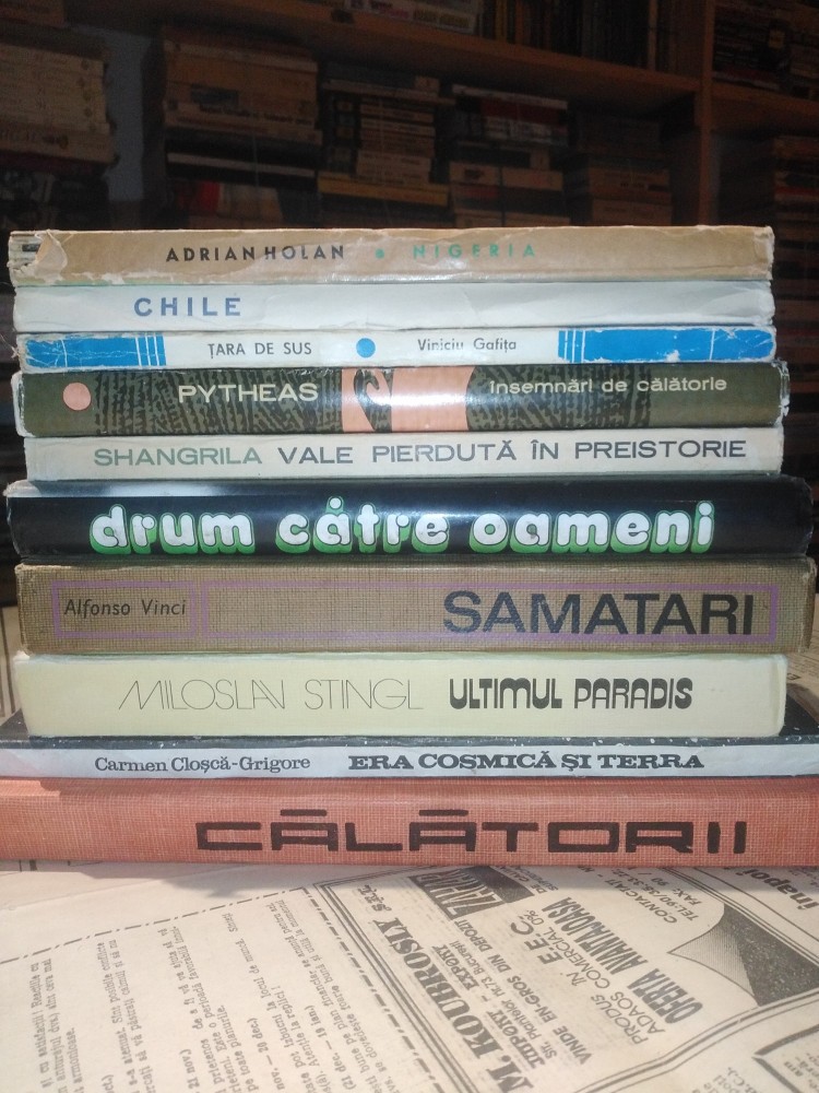 Pachet 10 carti CALATORII - EXPLORARI - EXPEDITII - | arhiva Okazii.ro