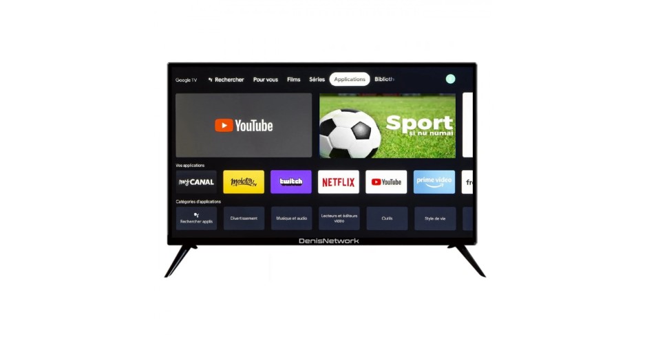 Televizor Auto SMART 61cm (24 inch) 12/24V Android 11 HD LED TV Camion ...