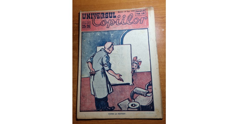 Revista pentru copii - universul copiilor 18 septembrie 1946 | Okazii.ro