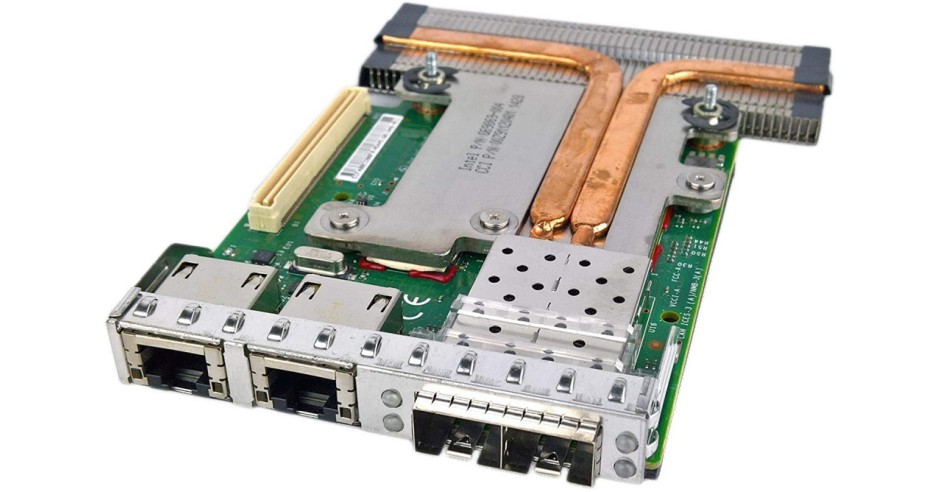 Placa de retea server C63DV Intel X520/i350 2-Port SFP+ 10GbE ; 2xRJ45 ...