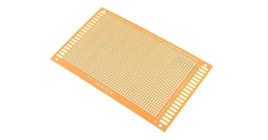 Cablaj de test, 90x150mm, textolit, simplu placat - 130602 | arhiva ...