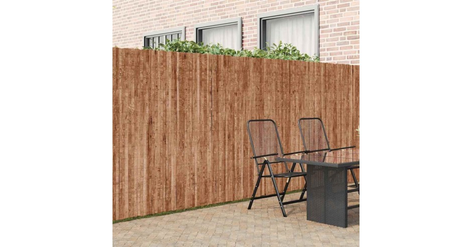 Gard din scoarta de copac Maro 400 x 180 cm Cortex | Okazii.ro