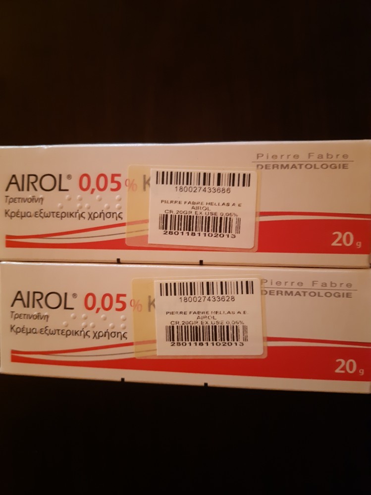 TRETINOIN 0.05% Airol Acnee Cicatrici Retinol | arhiva Okazii.ro