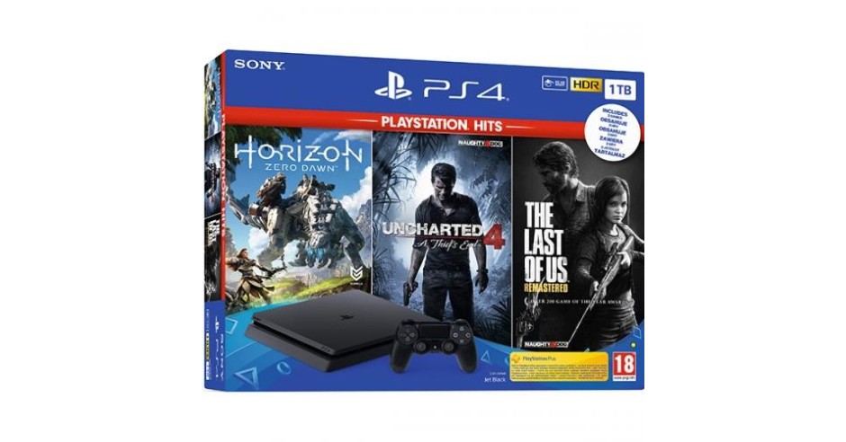 Consola SONY PlayStation 4 Slim (PS4 Slim) 1TB SH (Second Hand), Jet ...