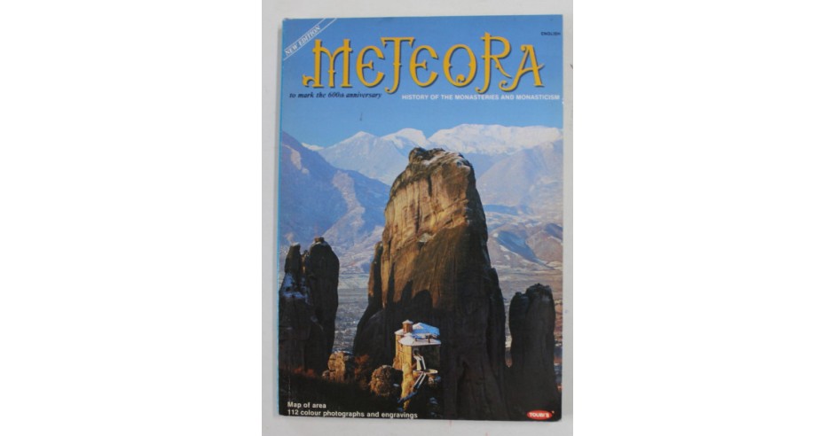 METEORA - HISTORY OF THE MONASTERIES AND MONASTICISM , MAP OF AREA ...