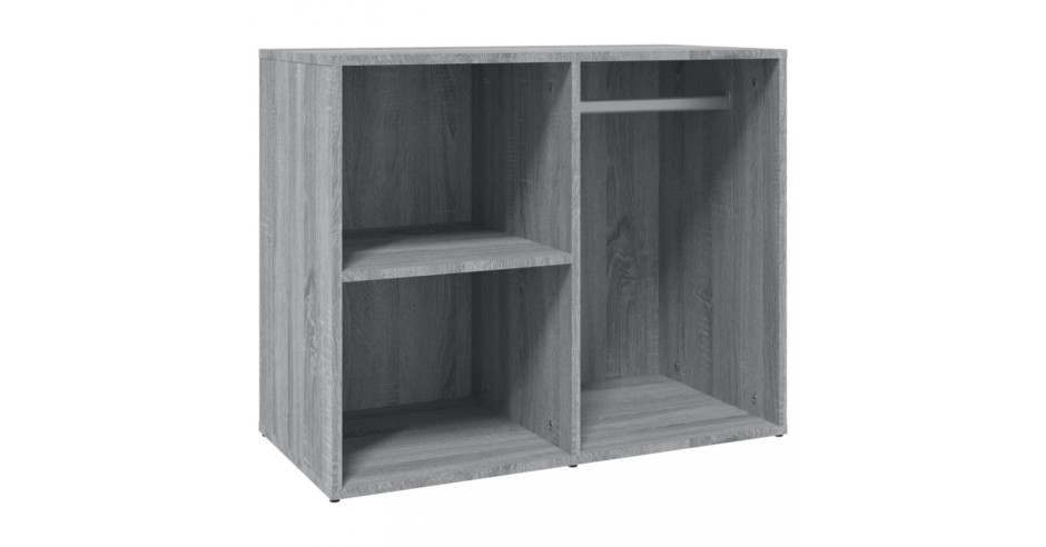 Dulap de dressing, gri sonoma, 80x40x65 cm, lemn compozit | arhiva ...