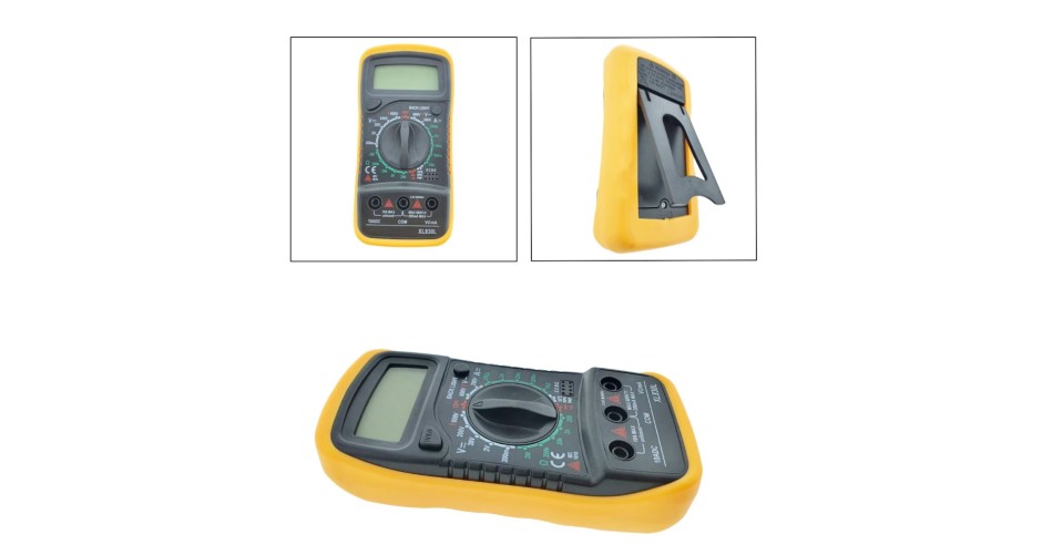 Multimetru Digital XL830L, Tester Tensiune AC/DC, Diode, Tranzistori ...