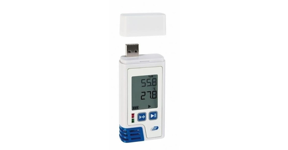 Data Logger profesional cu afisaj pentru temperatura si umiditate cu ...