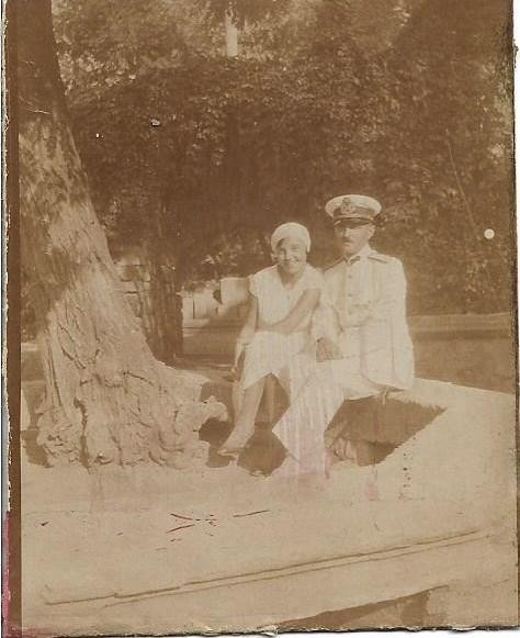 C1211 Ofiter roman poza veche romaneasca interbelica | arhiva Okazii.ro