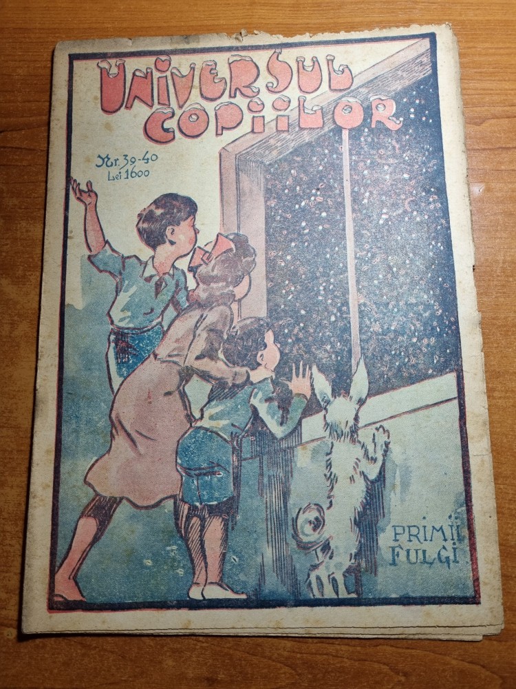 Revista pentru copii - universul copiilor 27 noiembrie 1946 | Okazii.ro